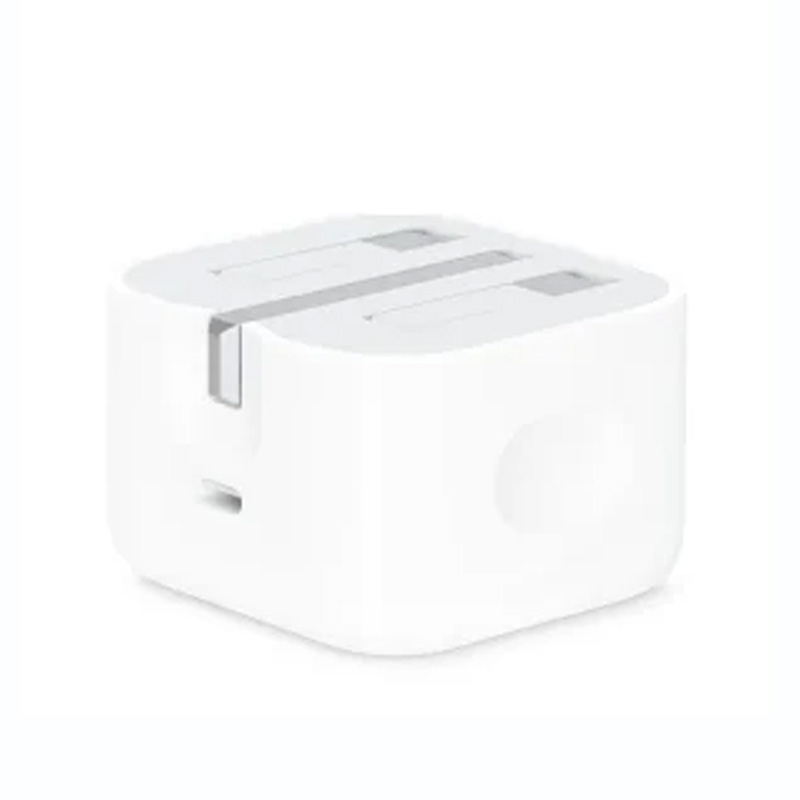 Apple 20W PD Charger: Rapid Charging, Three-Prong Design - AutoPlay